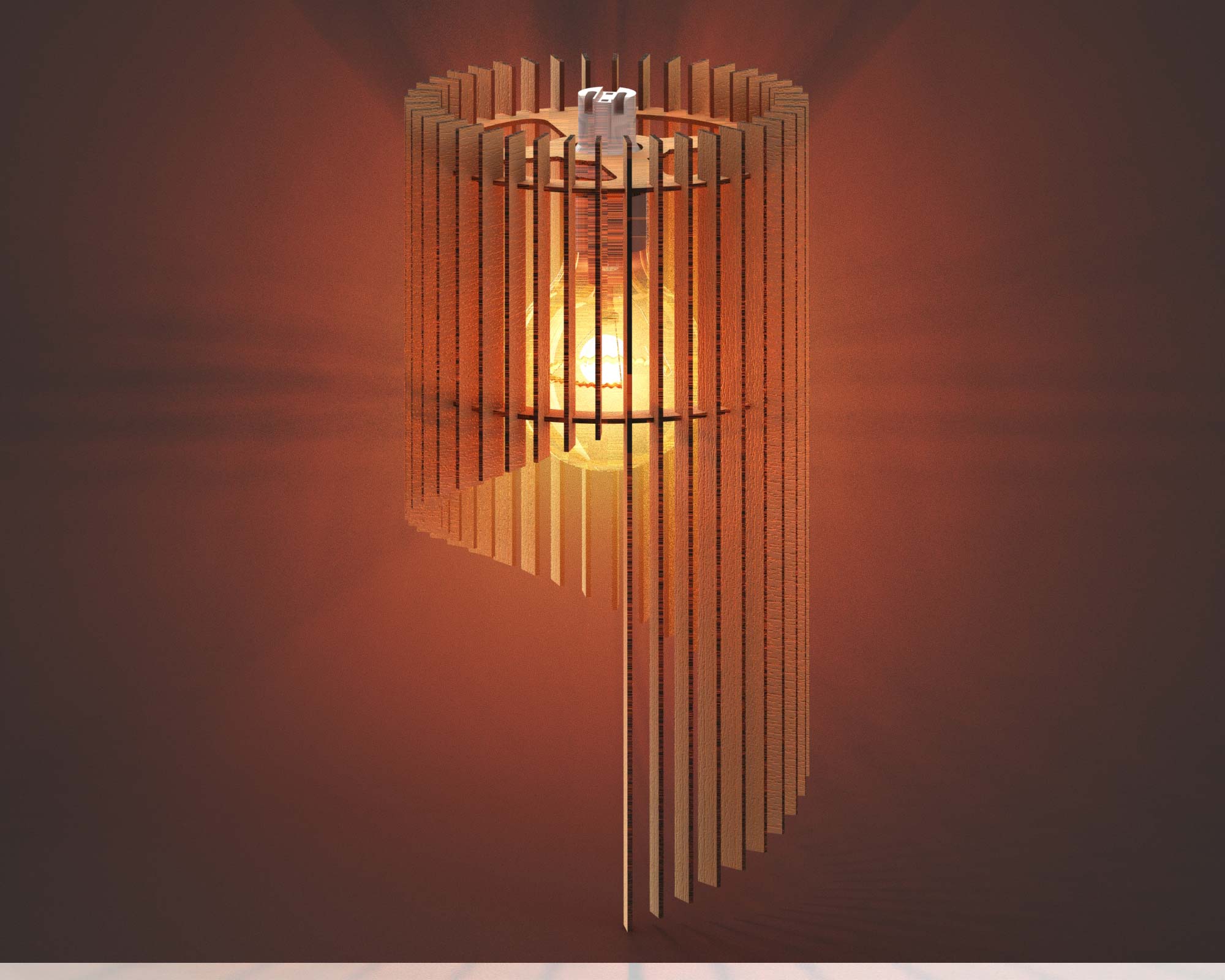 Desktop Light or Ceiling Chandelier Laser Cutting File Bundle – Laser ...
