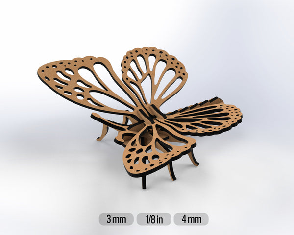 SVG Laser Cut Butterfly DIY Digital Download – Laser Cut File Archive