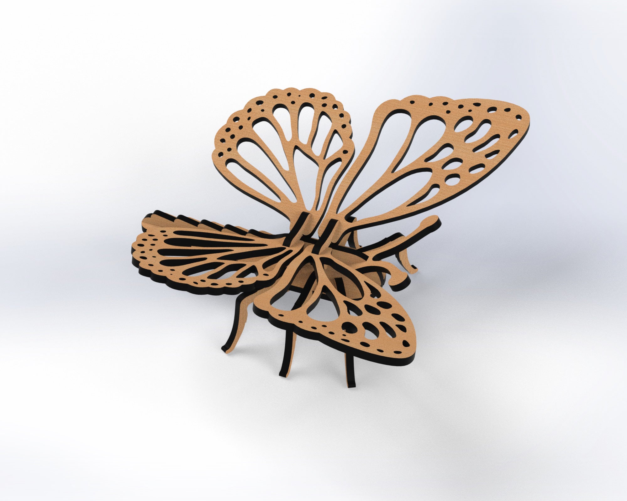 SVG Laser Cut Butterfly DIY Digital Download – Laser Cut File Archive