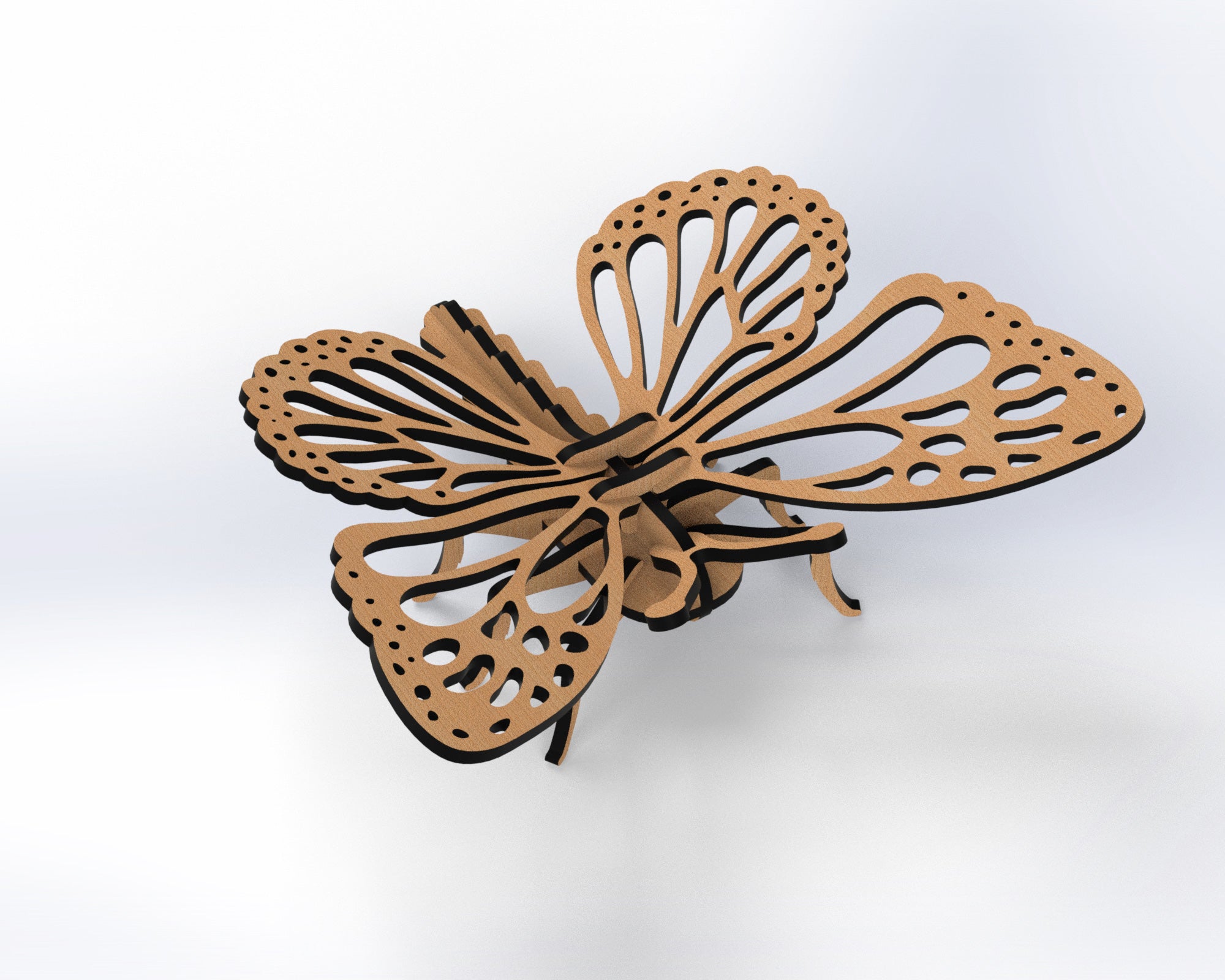 SVG Laser Cut Butterfly DIY Digital Download – Laser Cut File Archive