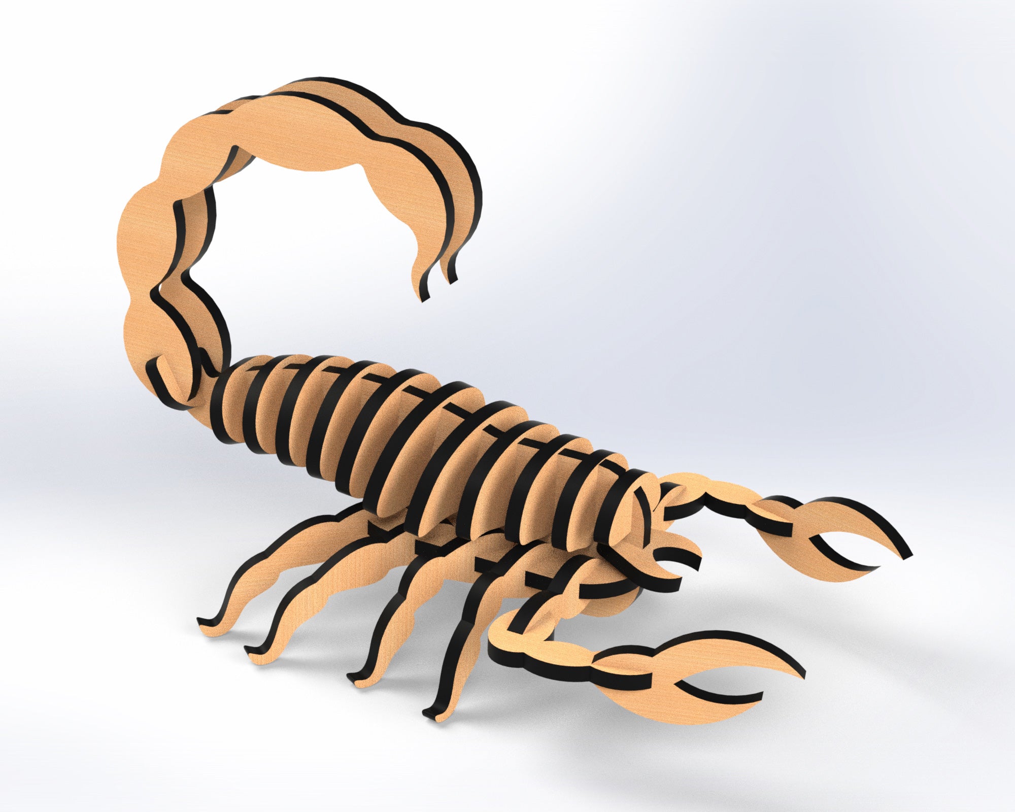 SVG Laser Cut Scorpion DIY Digital Download – Laser Cut File Archive