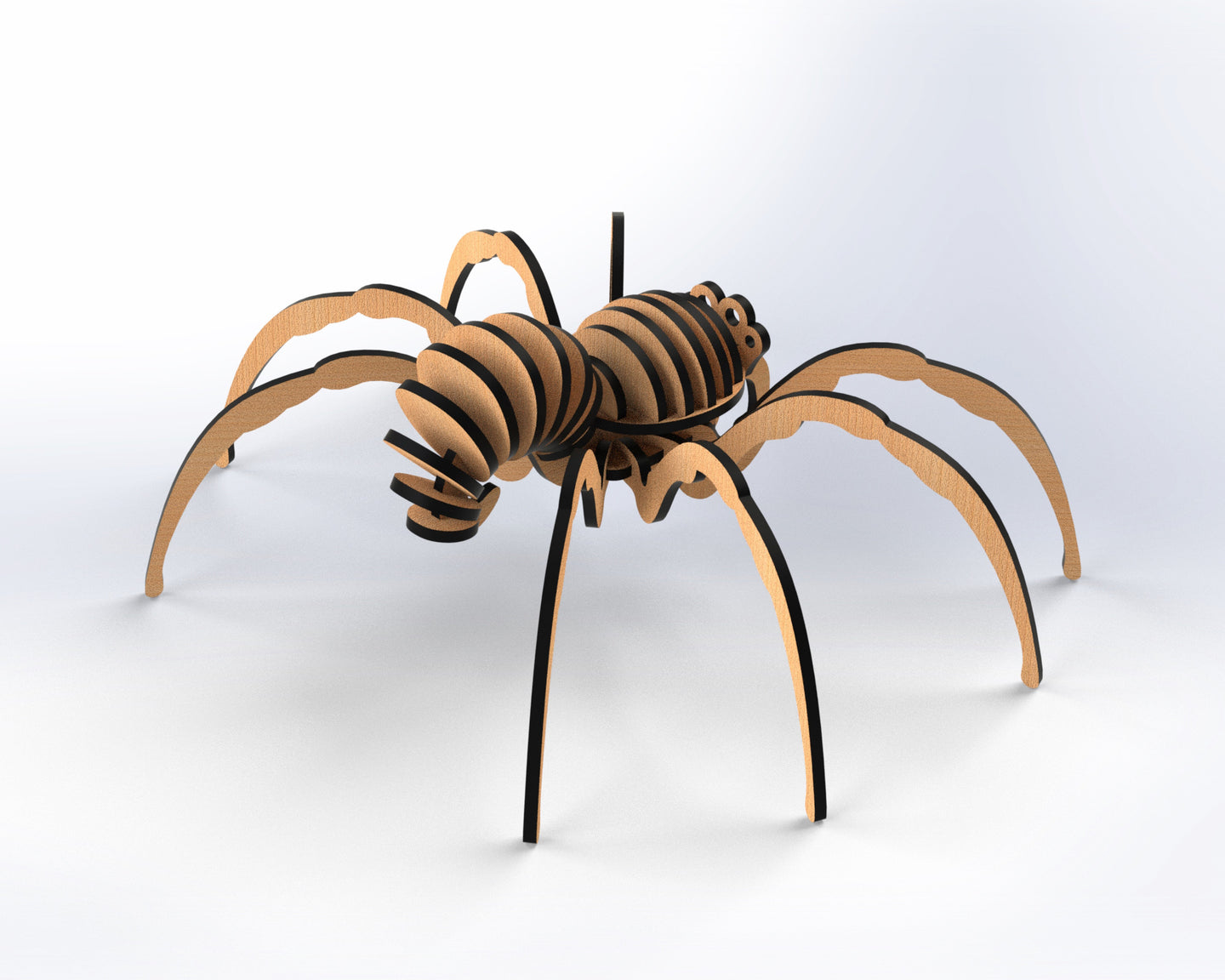 SVG Laser Cut Spider DIY Digital Download – Laser Cut File Archive