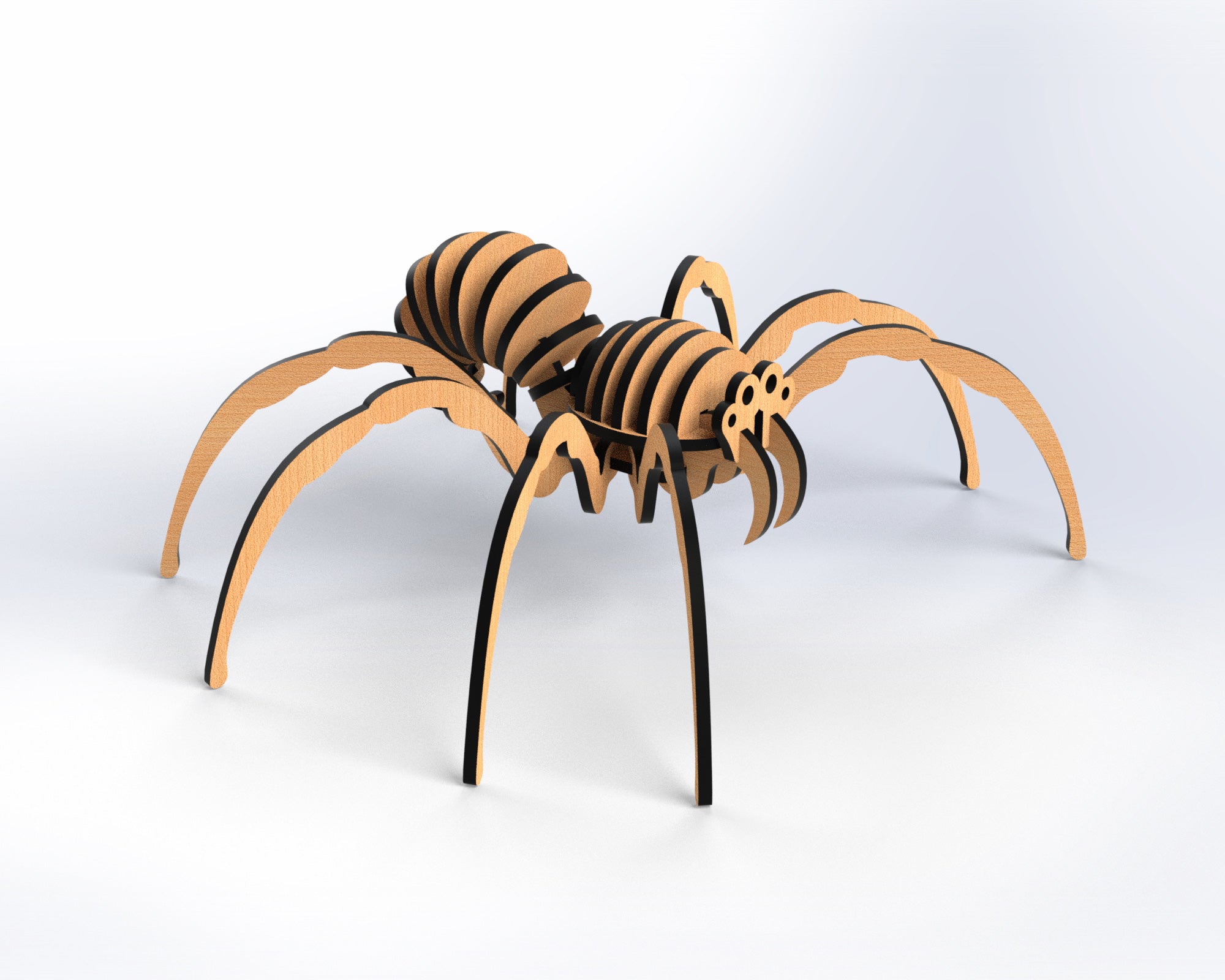 SVG Laser Cut Spider DIY Digital Download – Laser Cut File Archive