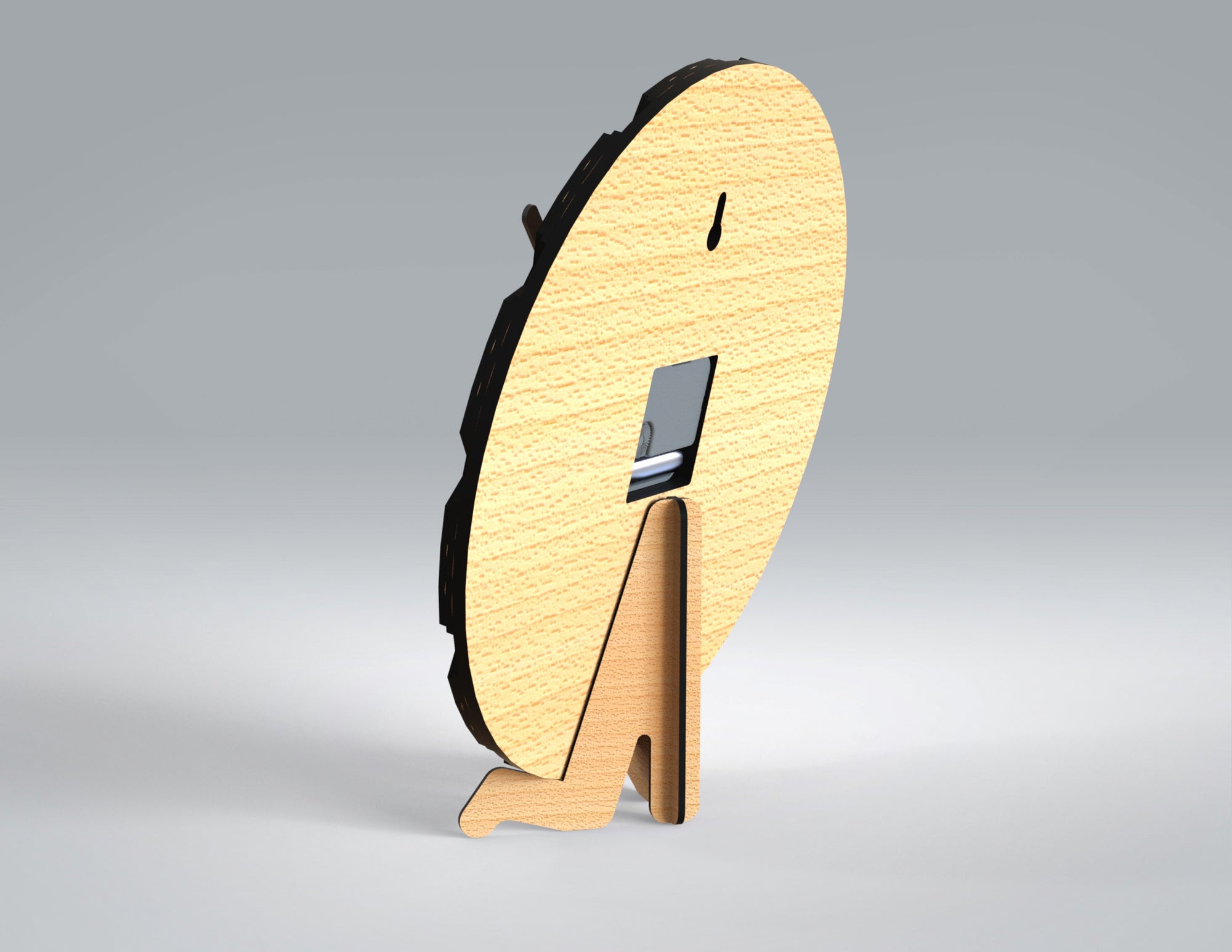 Clock SVG Mechanical Wall Clock Digital Download DXF – Laser Cut File ...